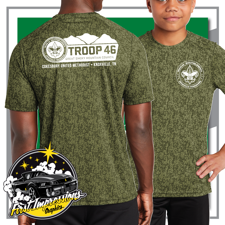 Troop 46 Camo Collection – First Impressions Graphics